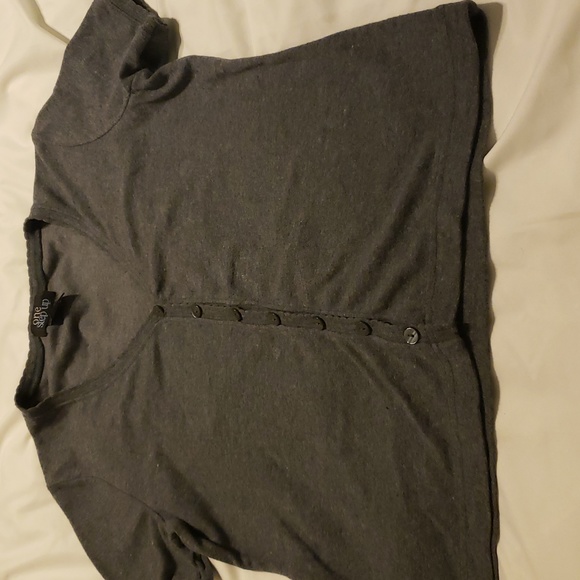 One Step Ahead | Shirts & Tops | One Step Up Button Up Tee Shirt | Poshmark